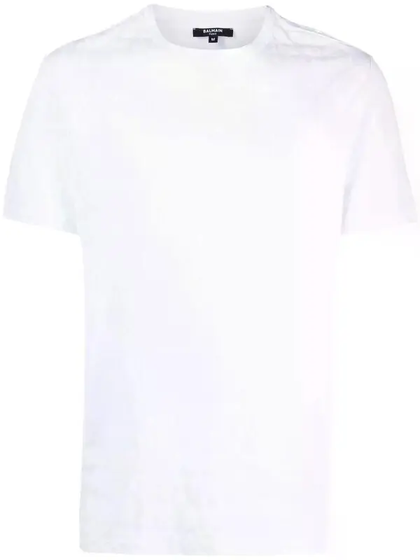 Balmain Logo Pattern T-shirt
