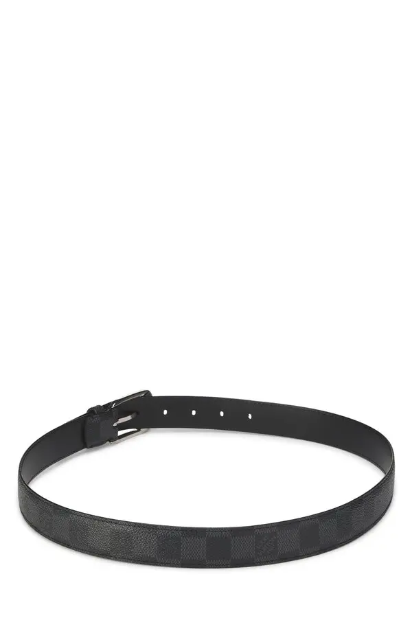 LOUIS VUITTON Damier Graphite Belt