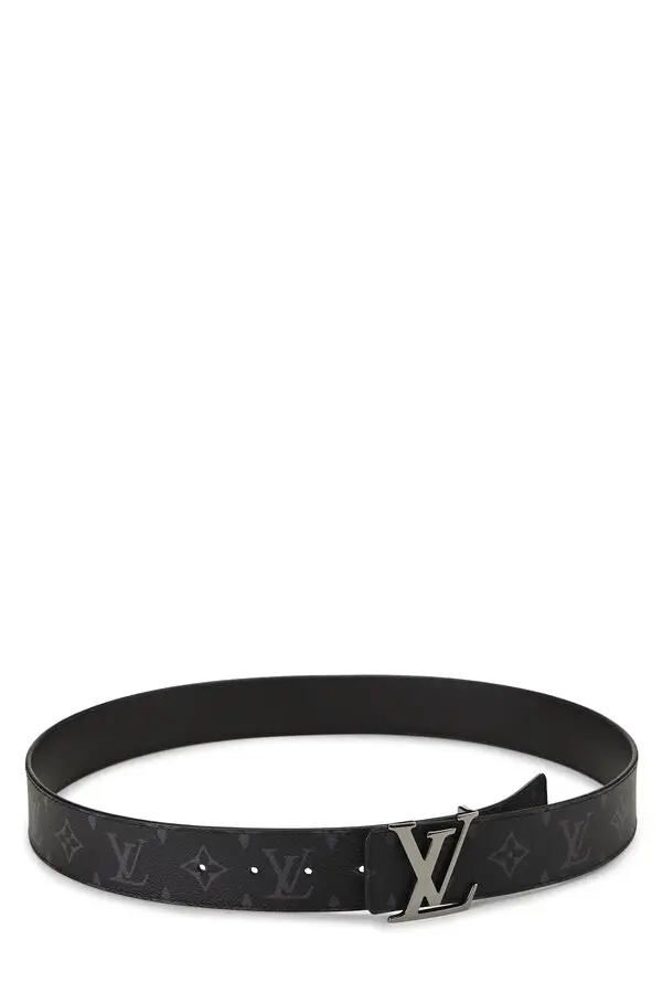 LOUIS VUITTON Monogram Eclipse Belt