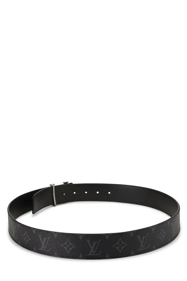 LOUIS VUITTON Monogram Eclipse Belt