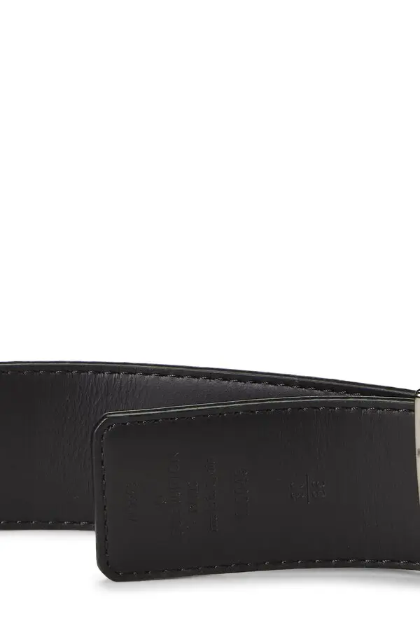 LOUIS VUITTON Monogram Eclipse Belt