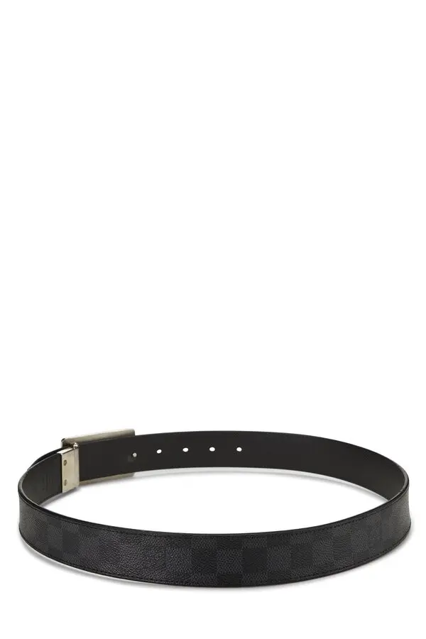 LOUIS VUITTON Damier Graphite Inventeur Belt
