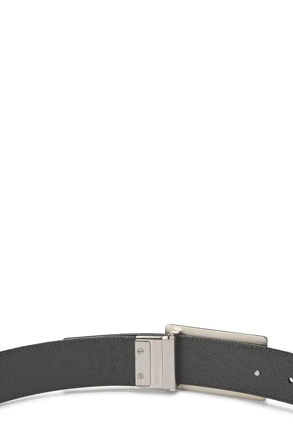 LOUIS VUITTON Damier Graphite Inventeur Belt