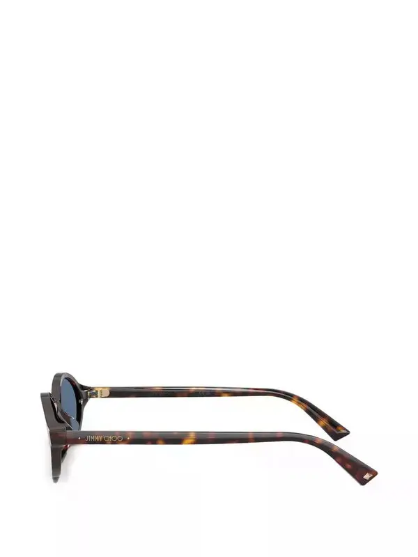 JIMMY CHOO Marais Oval-frame Sunglasses