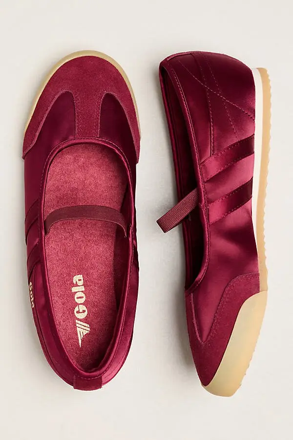 Gola Exclusive Celestra Ballet Sneakers - Wine