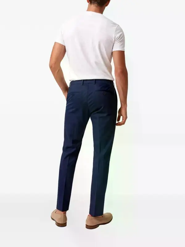 FRANZESE COLLECTION Stefano De Martino Tailored Trousers - Blue