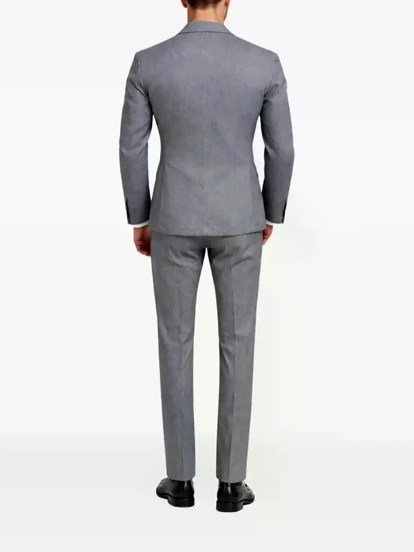 FRANZESE COLLECTION Beckham Double-breasted Suit - Grey