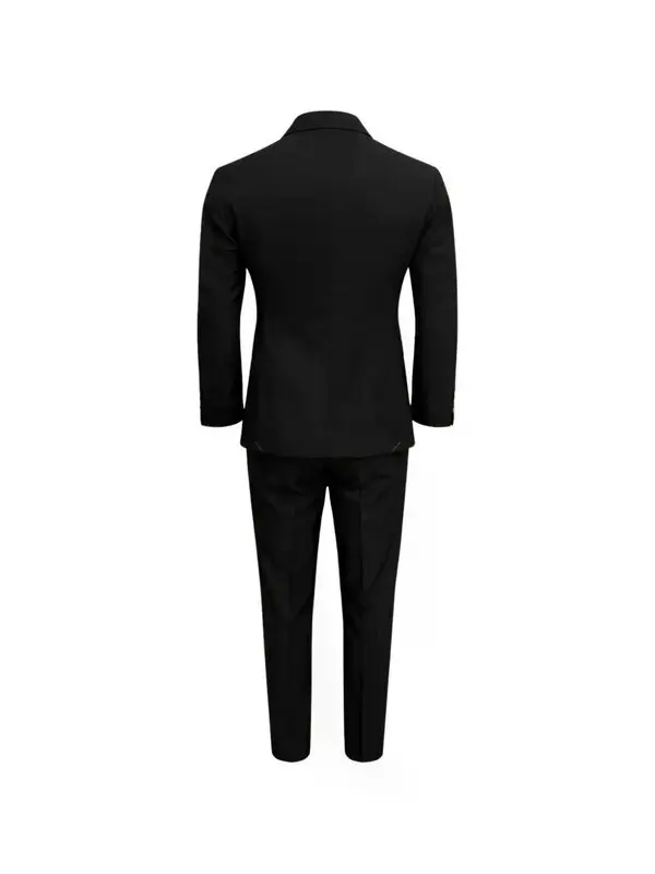 FRANZESE COLLECTION Brad Pitt Double-breasted Suit - Black