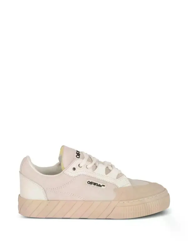 Off-White Vulcanized Low-top Sneakers With Arrows Motif - Neutrals