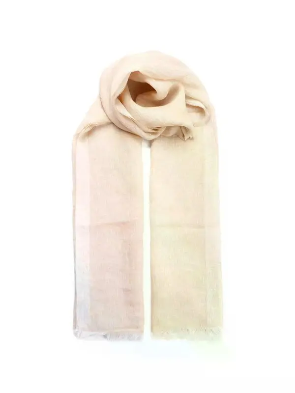 AL DUCA D’AOSTA 1902 Fringed-edge Scarf - Neutrals