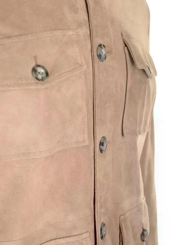 AL DUCA D’AOSTA 1902 Suede Four-pocket Jacket