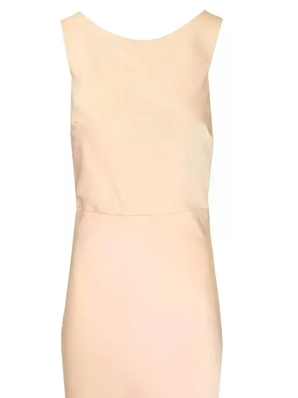 AL DUCA D’AOSTA 1902 Sleeveless Satin Floor-length Gown