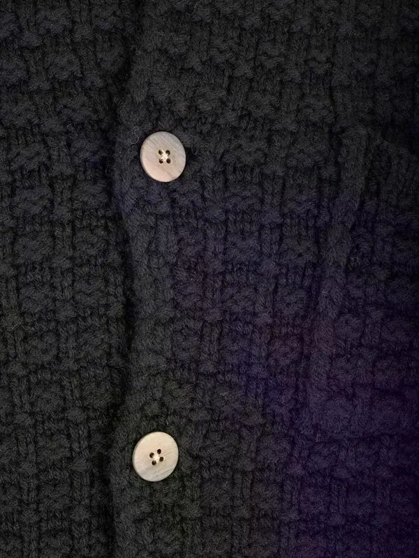 AL DUCA D’AOSTA 1902 Chunky Knit Button-up Cardigan