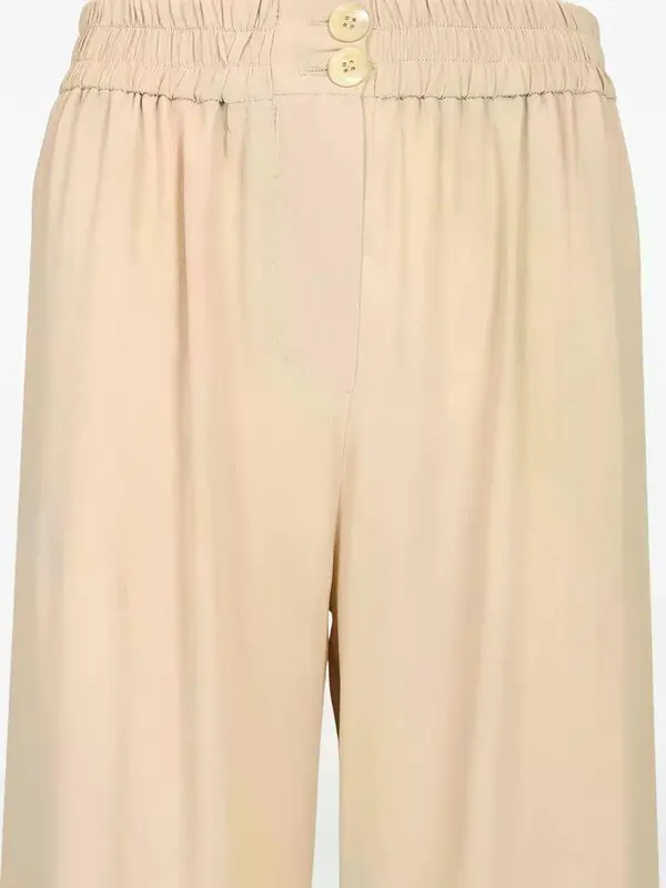 AL DUCA D’AOSTA 1902 Elasticated Waistband Button-fastening Trousers