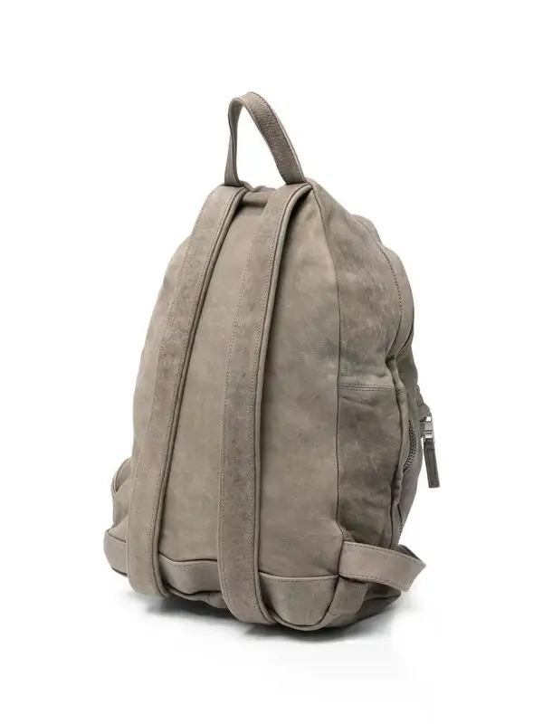 GIORGIO BRATO Distressed Leather Backpack