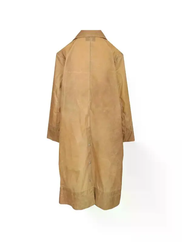 DURAZZI MILANO Leather Effect D-ring Coat