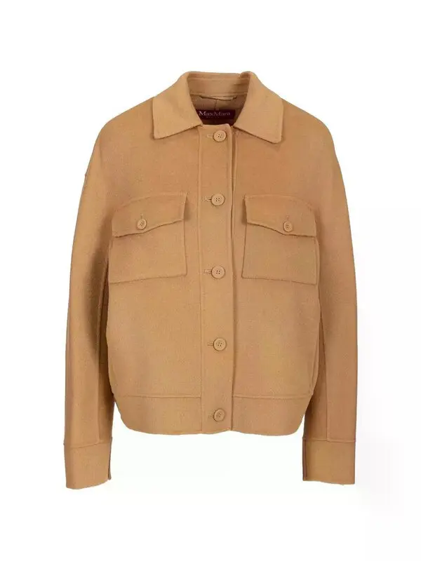 Max Mara Boxy-fit Button-up Jacket