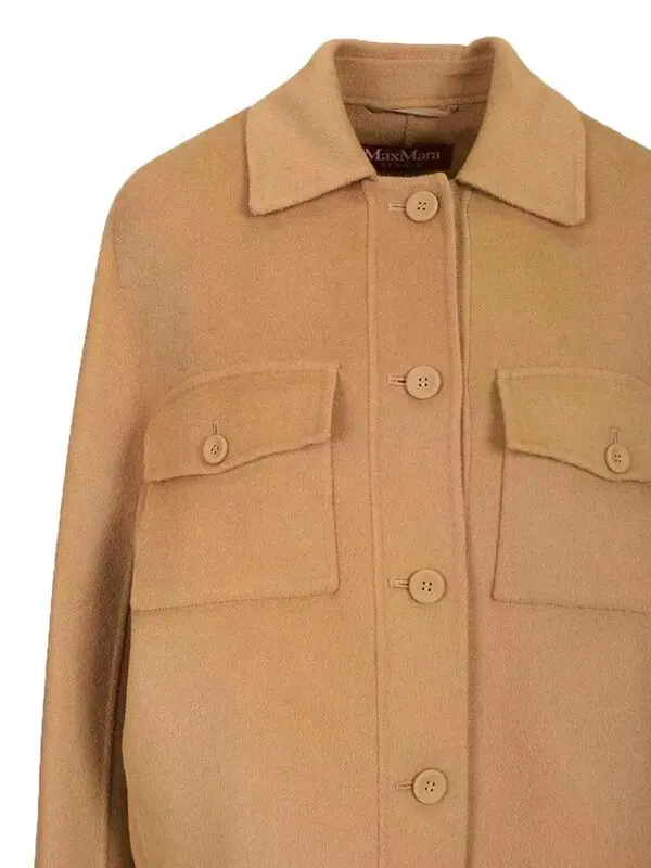 Max Mara Boxy-fit Button-up Jacket