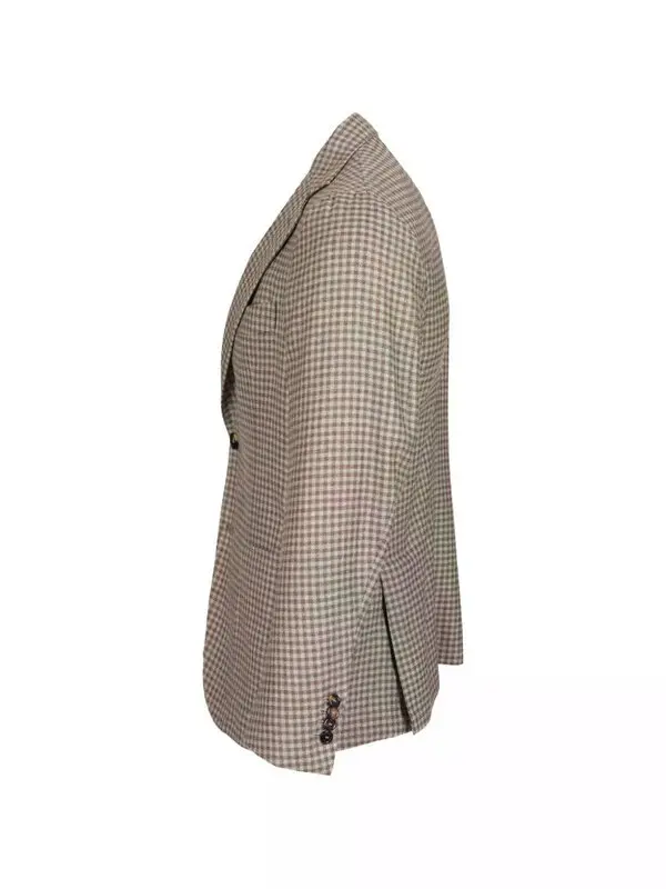 AL DUCA D’AOSTA 1902 Check-pattern Single-breasted Blazer