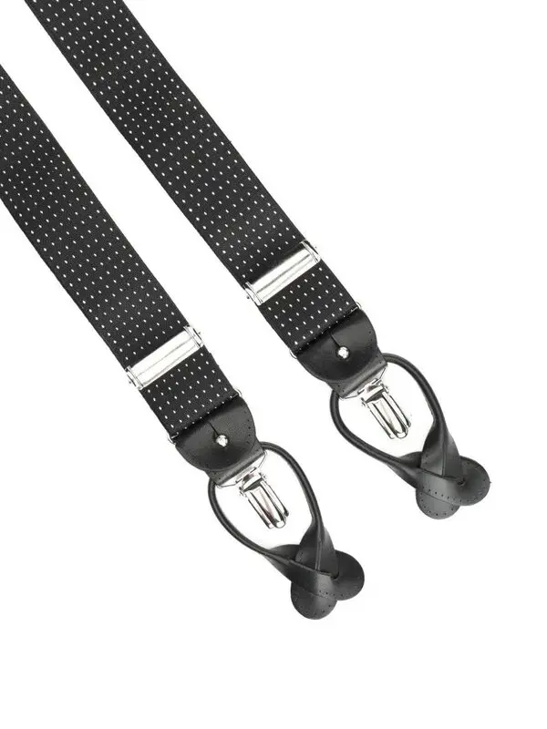 AL DUCA D’AOSTA 1902 Polka-dot Suspenders
