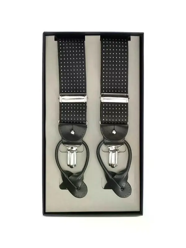 AL DUCA D’AOSTA 1902 Polka-dot Suspenders