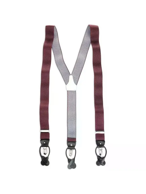 AL DUCA D’AOSTA 1902 Polka-dot Clip-on Braces