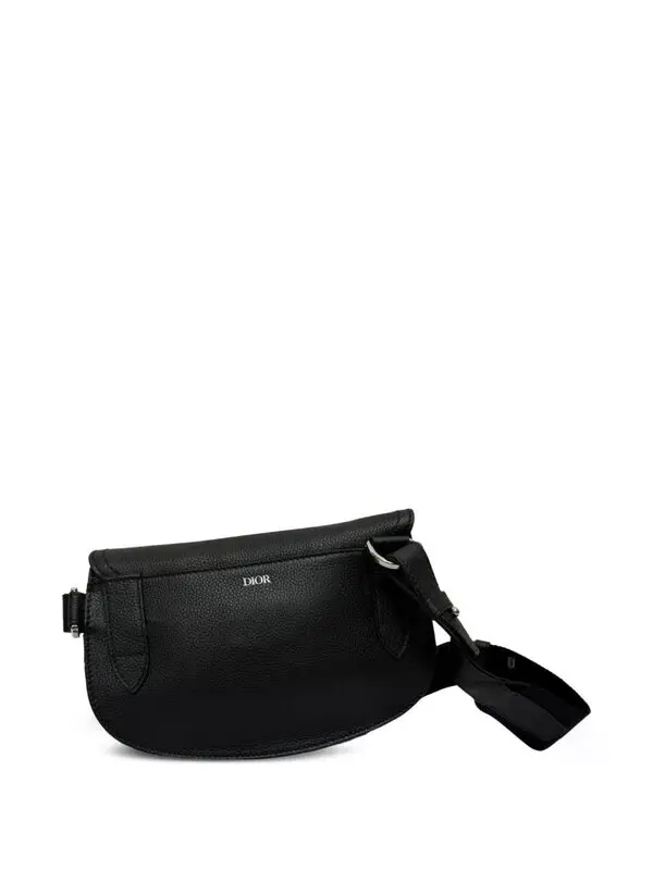 Dior Saddle Grained Leather Messenger Bag
