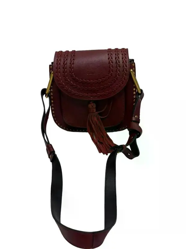 Chloé Hudson Tassel Crossbody Bag - Red