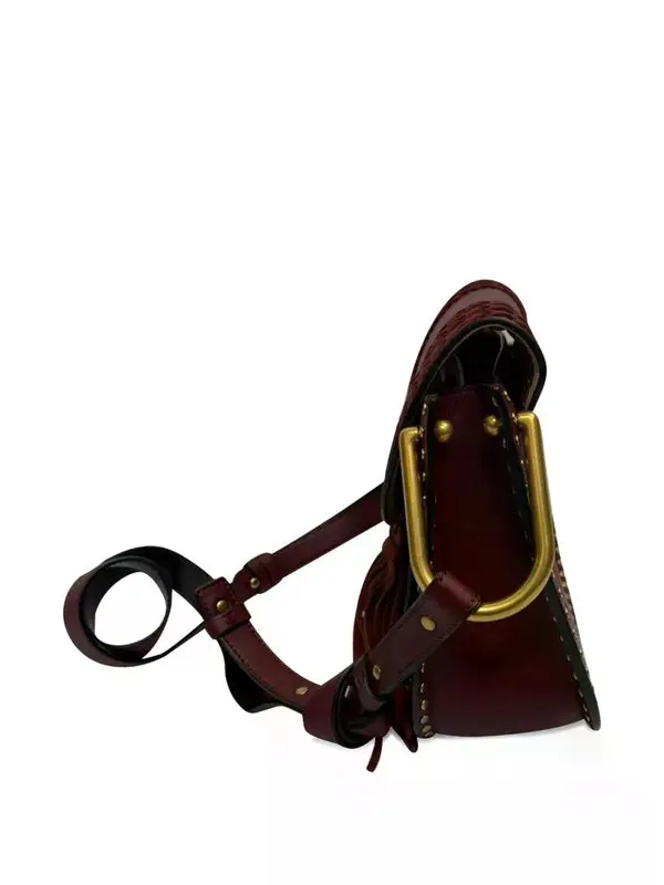 Chloé Hudson Tassel Crossbody Bag - Red