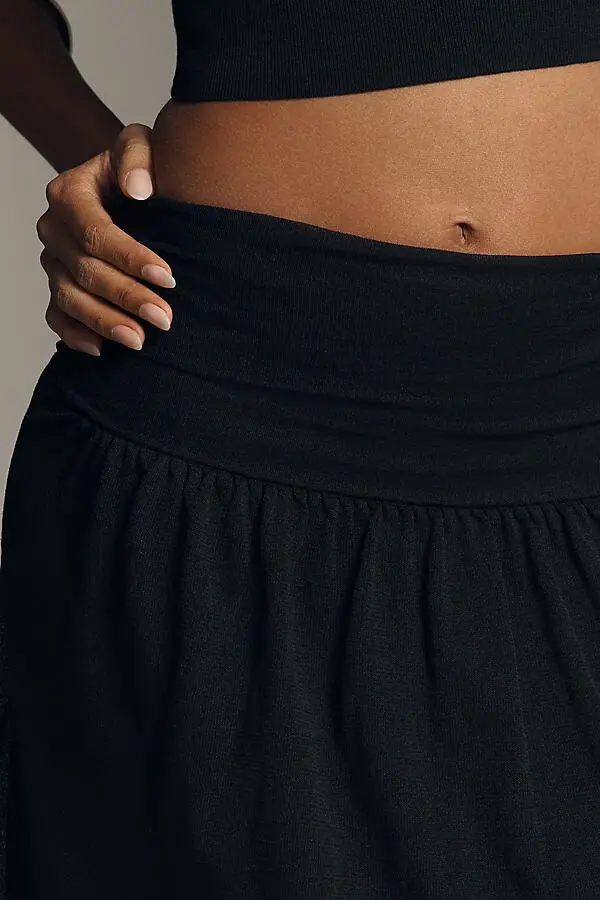 Anthropologie Knit Midi Skirt
