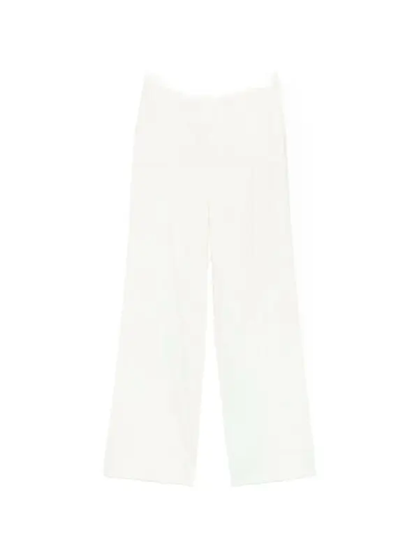 Tagliatore Pressed Crease Wide-leg Trousers