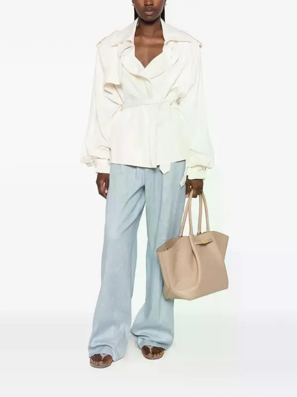 Tagliatore Pleated Wide-leg Trousers - Blue
