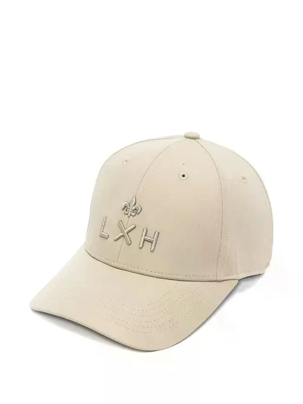 LXH Logo Embroidered Baseball Cap - Neutrals