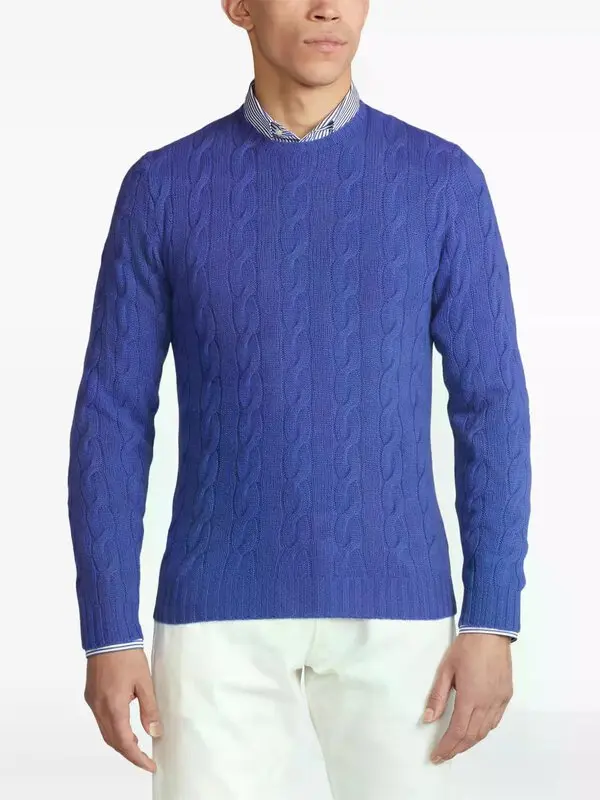 Polo Ralph Lauren Cable Knit V-neck Sweater