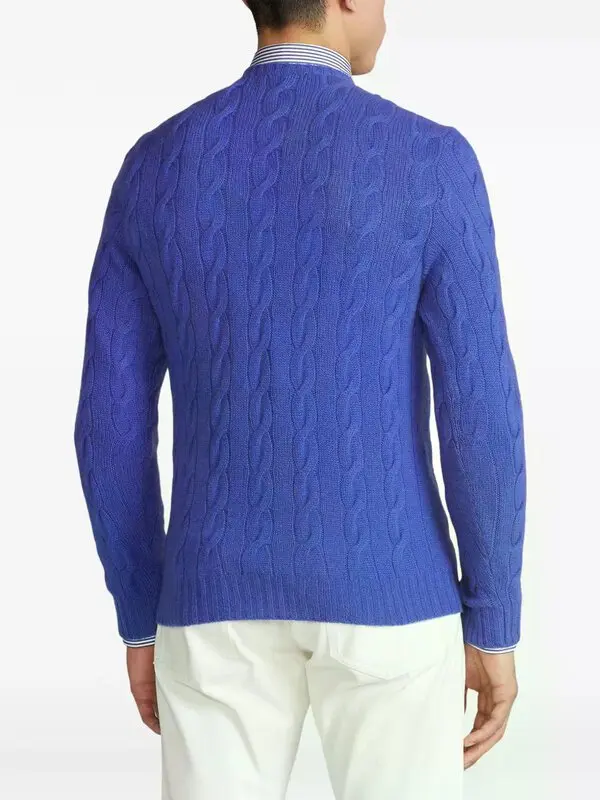 Polo Ralph Lauren Cable Knit V-neck Sweater