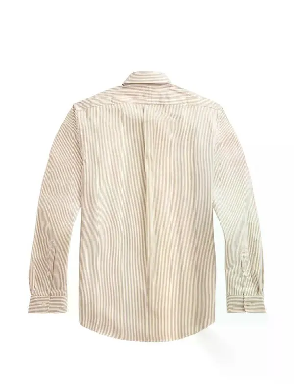 Polo Ralph Lauren Striped-pattern Button-down Shirt - Neutrals