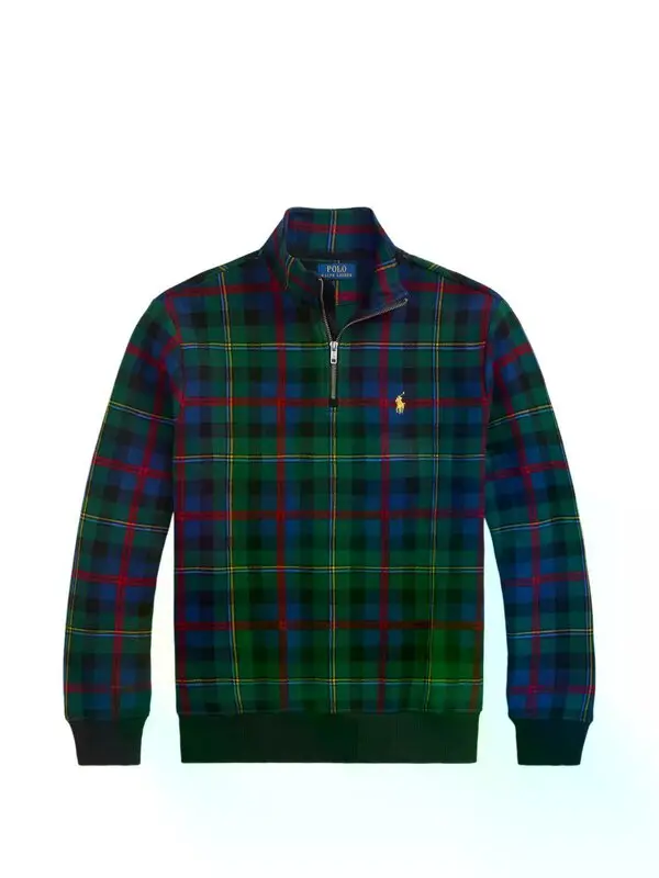 Polo Ralph Lauren Tartan Quarter-zip Sweater
