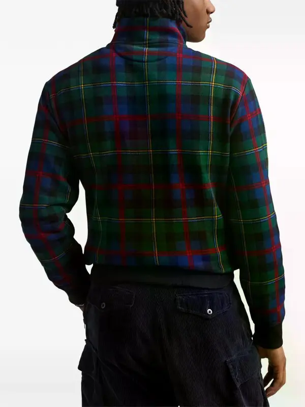 Polo Ralph Lauren Tartan Quarter-zip Sweater