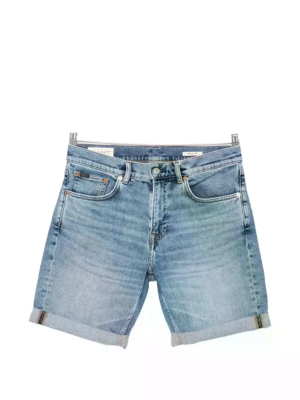 Gant Rolled-hem Denim Shorts