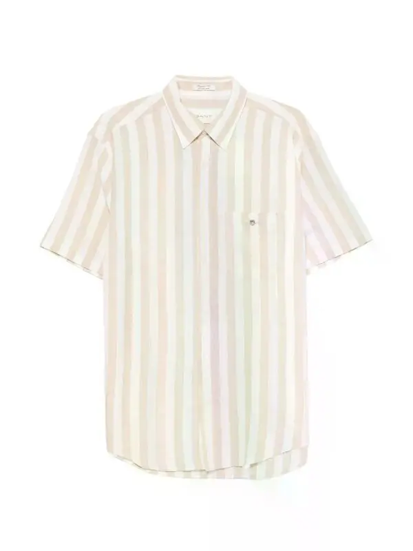 Gant Striped Short-sleeve Shirt
