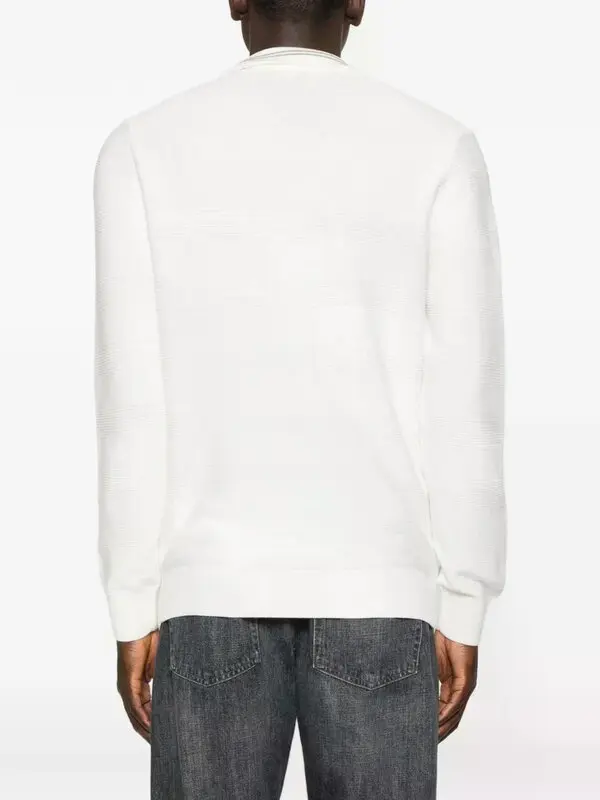 Gant Ribbed Knit Quarter-zip Sweater