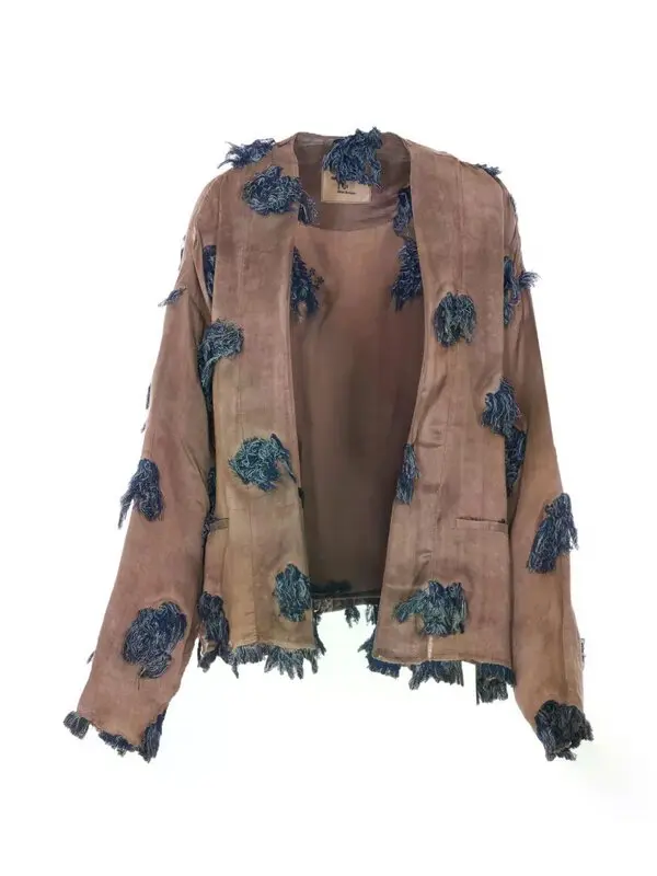UMA WANG Klarke Fringe-detail Jacket
