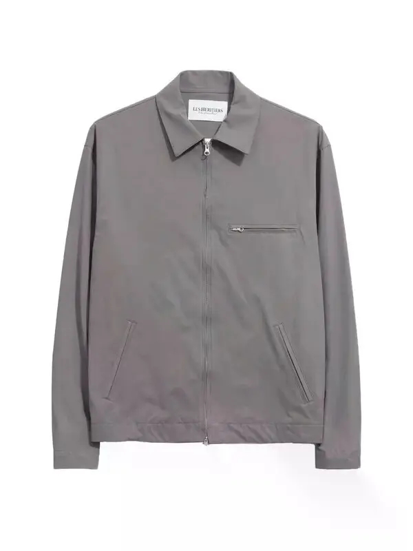 LES HÉRITIERS Zip-up Workwear Jacket