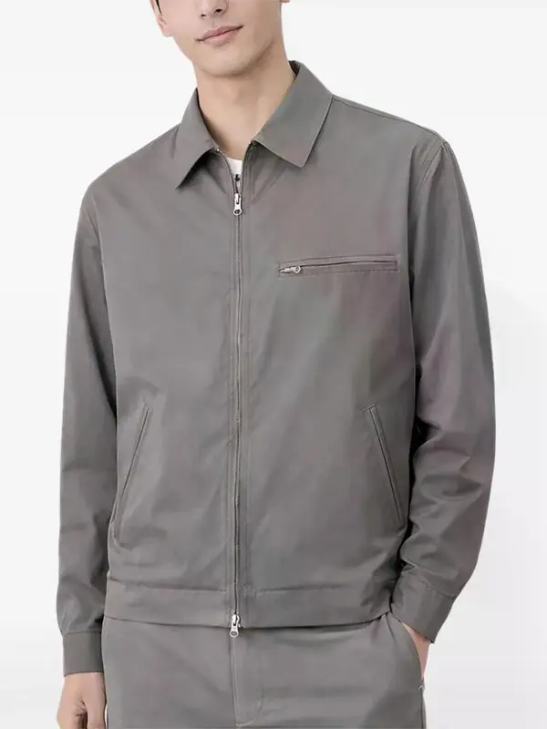 LES HÉRITIERS Zip-up Workwear Jacket
