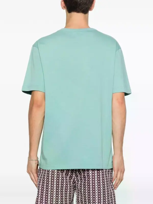 LA PAZ Logo-print T-shirt - Brown
