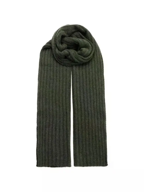 AL DUCA D’AOSTA 1902 Ribbed Cashmere Scarf - Green