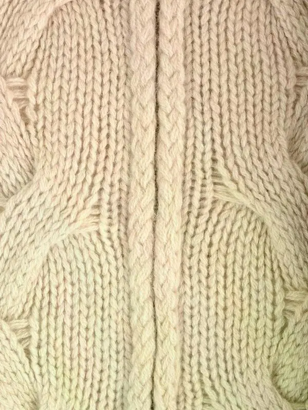 AL DUCA D’AOSTA 1902 Cable-knit Zip-up Cardigan