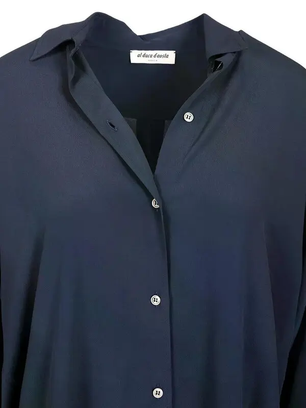 AL DUCA D’AOSTA 1902 Oversized Silk Shirt