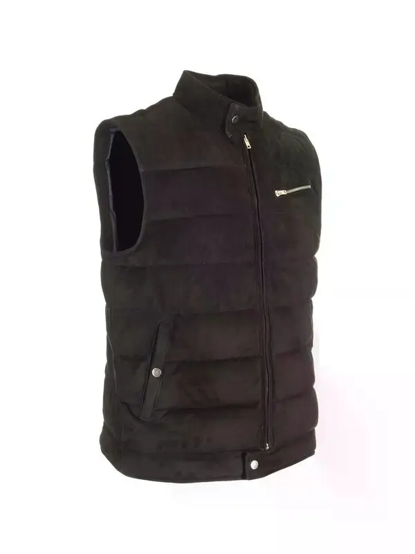 AL DUCA D’AOSTA 1902 Padded Suede Gilet