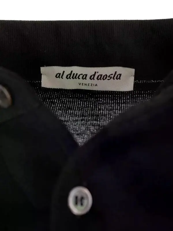 AL DUCA D’AOSTA 1902 Long-sleeve Knitted Polo Shirt